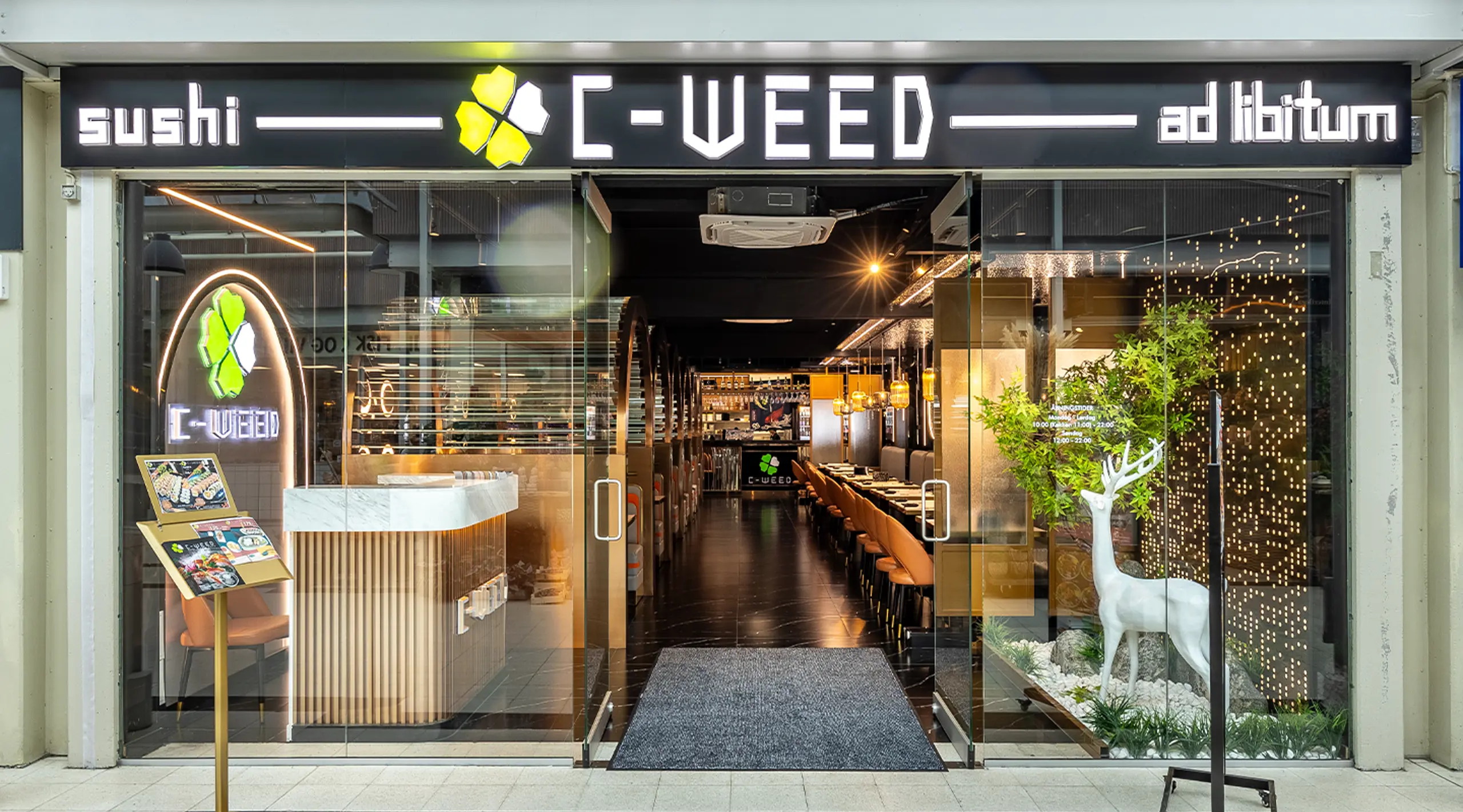 C-weed - Frisklavet sushi i Farum Bytorv. Bestil et bord nu